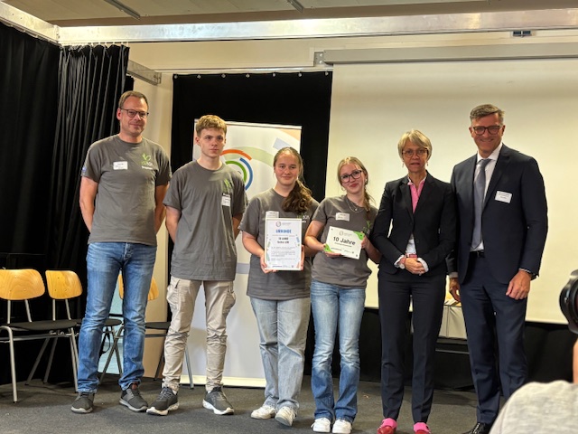 10 Jahre Essbar eSG – Auszeichung für die Schülerfirma der AFR – AFR-Homepage